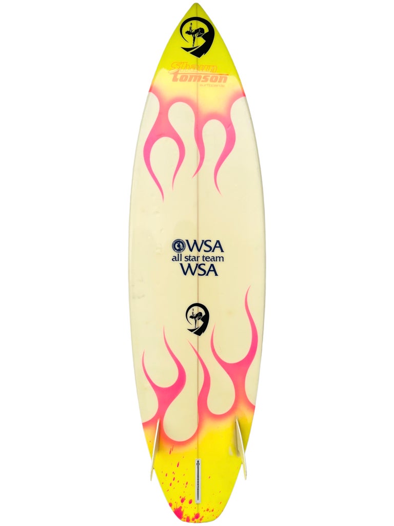 Mid-1980s Shaun Tomson All Star Team Surfboard For Sale at 1stDibs