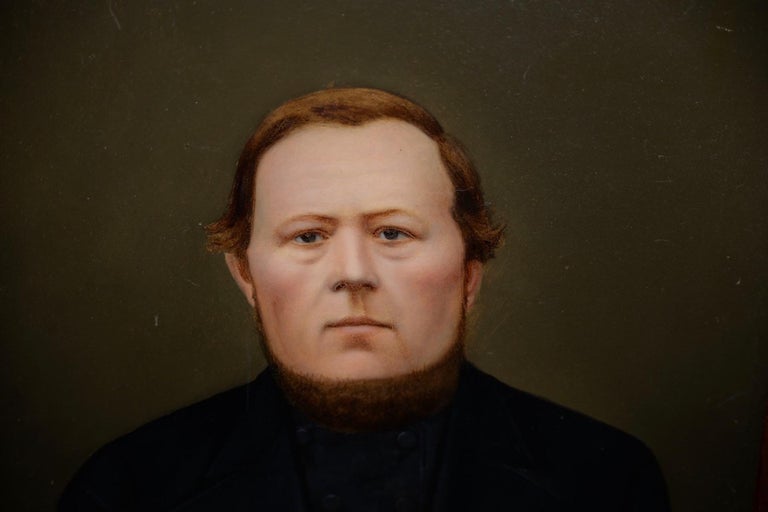 Mid-19th Century Amish Oil Portraits, circa 1850s For Sale at 1stDibs ...