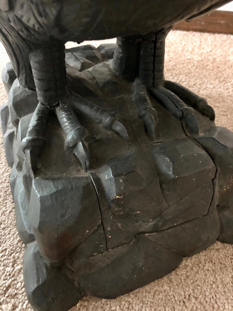 Mid-19th Century Carved American Pilot House Eagle For Sale at 1stDibs