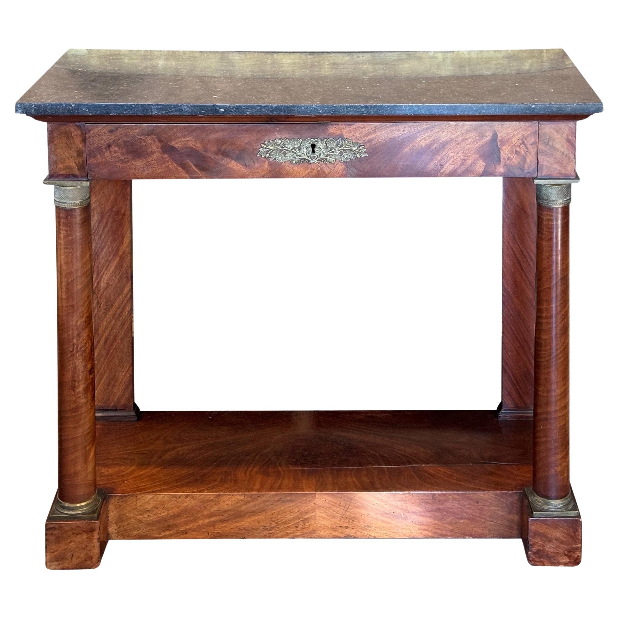 Mid 19th Century French Empire Console at 1stDibs