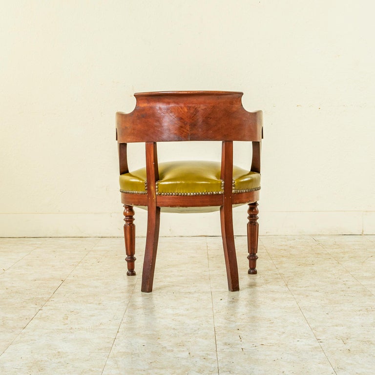 Mid-19th Century French Louis Philippe Period Mahogany Desk Chair ...