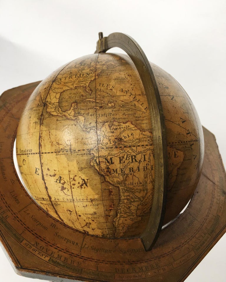 German Globe by C. Abel-Klinger, Nuremberg, circa 1860 For Sale at 1stDibs