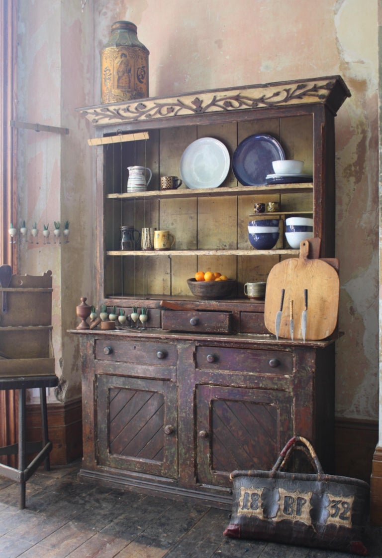 Mid 19th Century Irish Elm Dresser County Kilkenny at 1stDibs