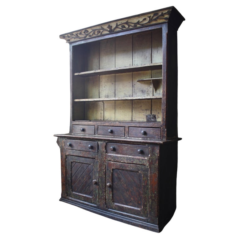 Mid 19th Century Irish Elm Dresser County Kilkenny at 1stDibs