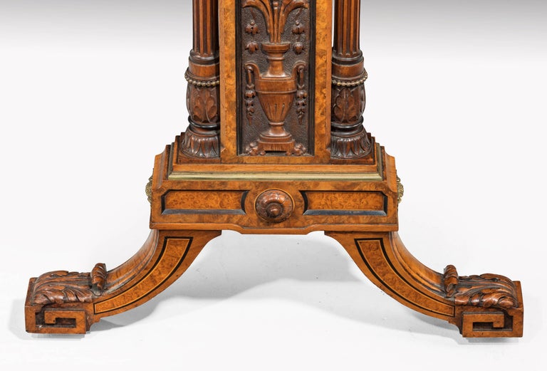 Mid-19th Century Rectangular Library Table by Johnstone and Jeanes For ...
