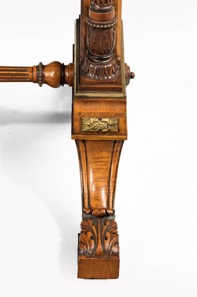 Mid-19th Century Rectangular Library Table by Johnstone and Jeanes For ...