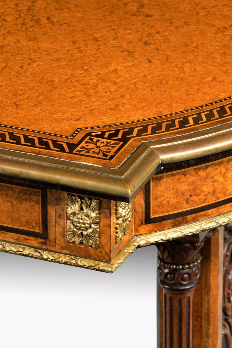 Mid-19th Century Rectangular Library Table by Johnstone and Jeanes For ...