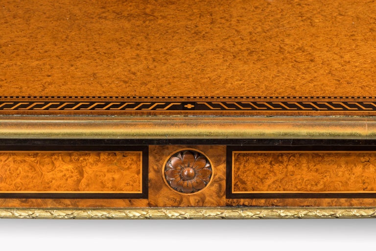 Mid-19th Century Rectangular Library Table by Johnstone and Jeanes For ...