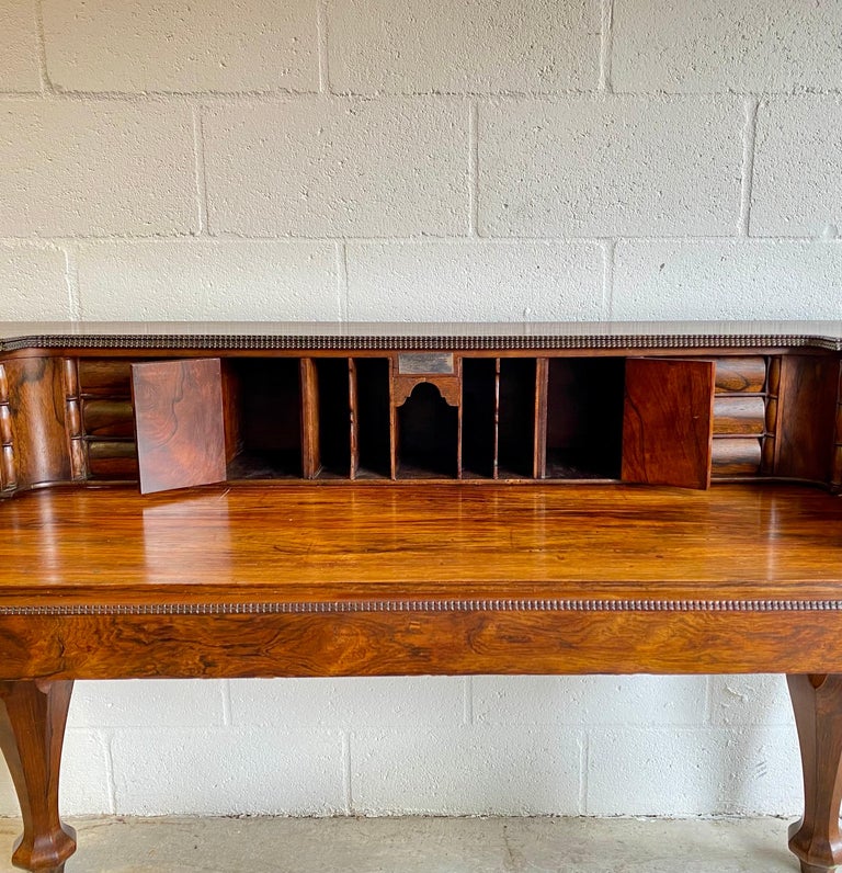 Mid 19th Century Rosewood Desk and Chair Previously Owned by Alexander ...