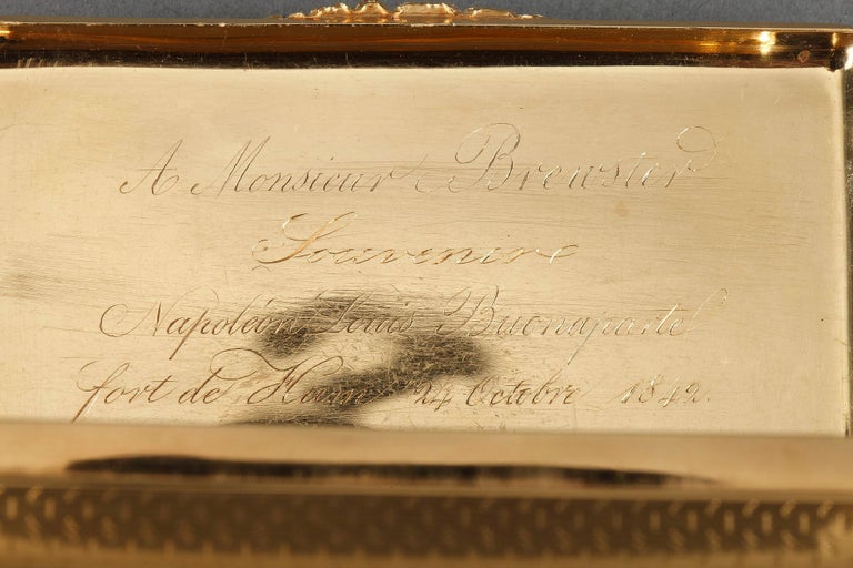 Mid-19th Century Snuff Box with Napoleon Bonaparte Medallion For Sale ...