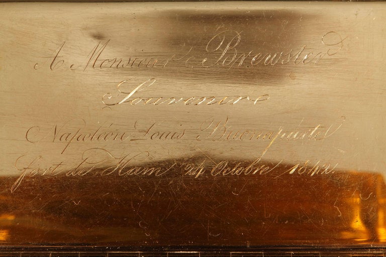 Mid-19th Century Snuff Box with Napoleon Bonaparte Medallion For Sale ...