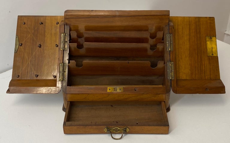 Mid 19th Century Walnut Letter Box at 1stDibs