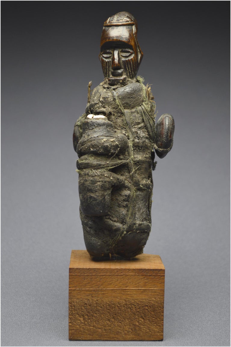 Mid-20 th century, Dem. Rep. Congo, Teke culture, Old fetish with magic ...