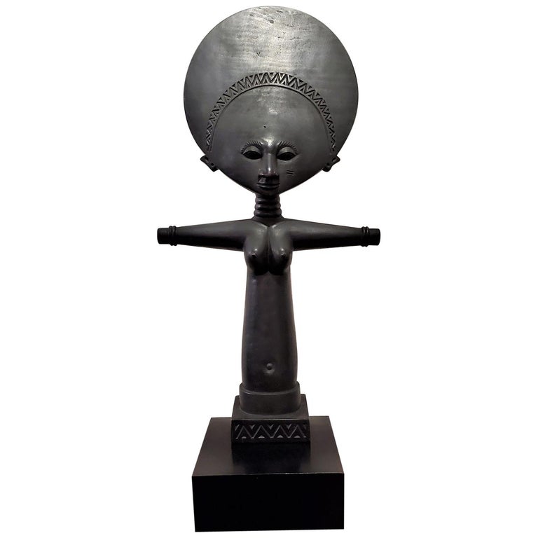 Mid-20th Century Ghanayan Akuba Fertility Doll at 1stDibs