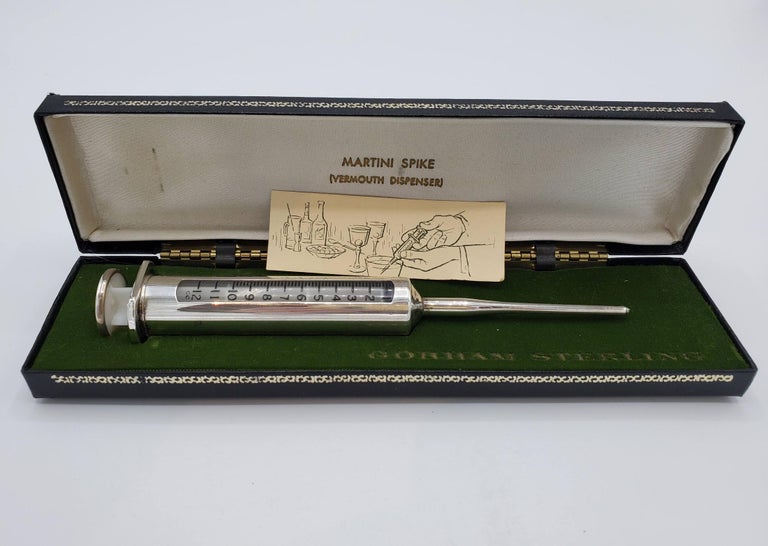 Mid-20th Century 1960s Gorham Sterling Silver Martini Spike in Original ...