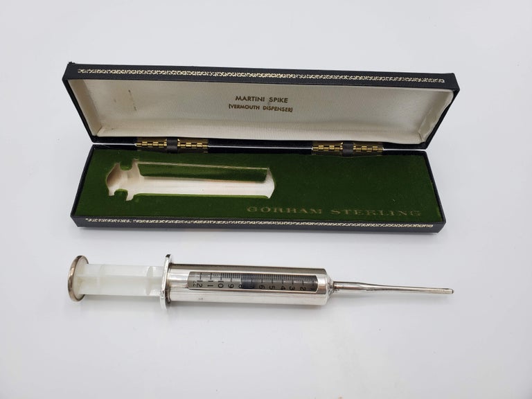 Mid-20th Century 1960s Gorham Sterling Silver Martini Spike in Original ...