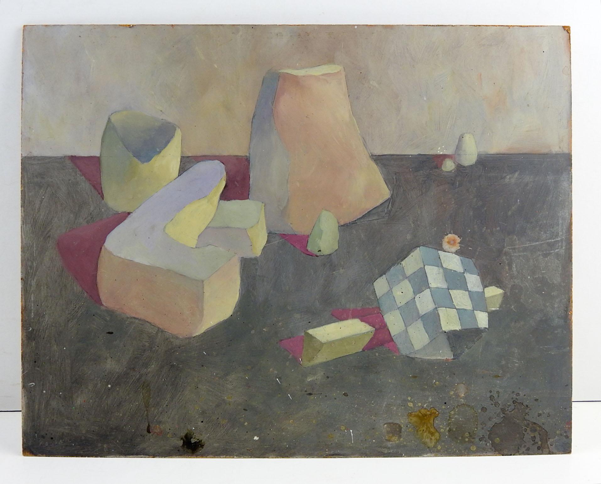 Mid 20th Century Abstract Painting by Tony Bass For Sale at 1stDibs