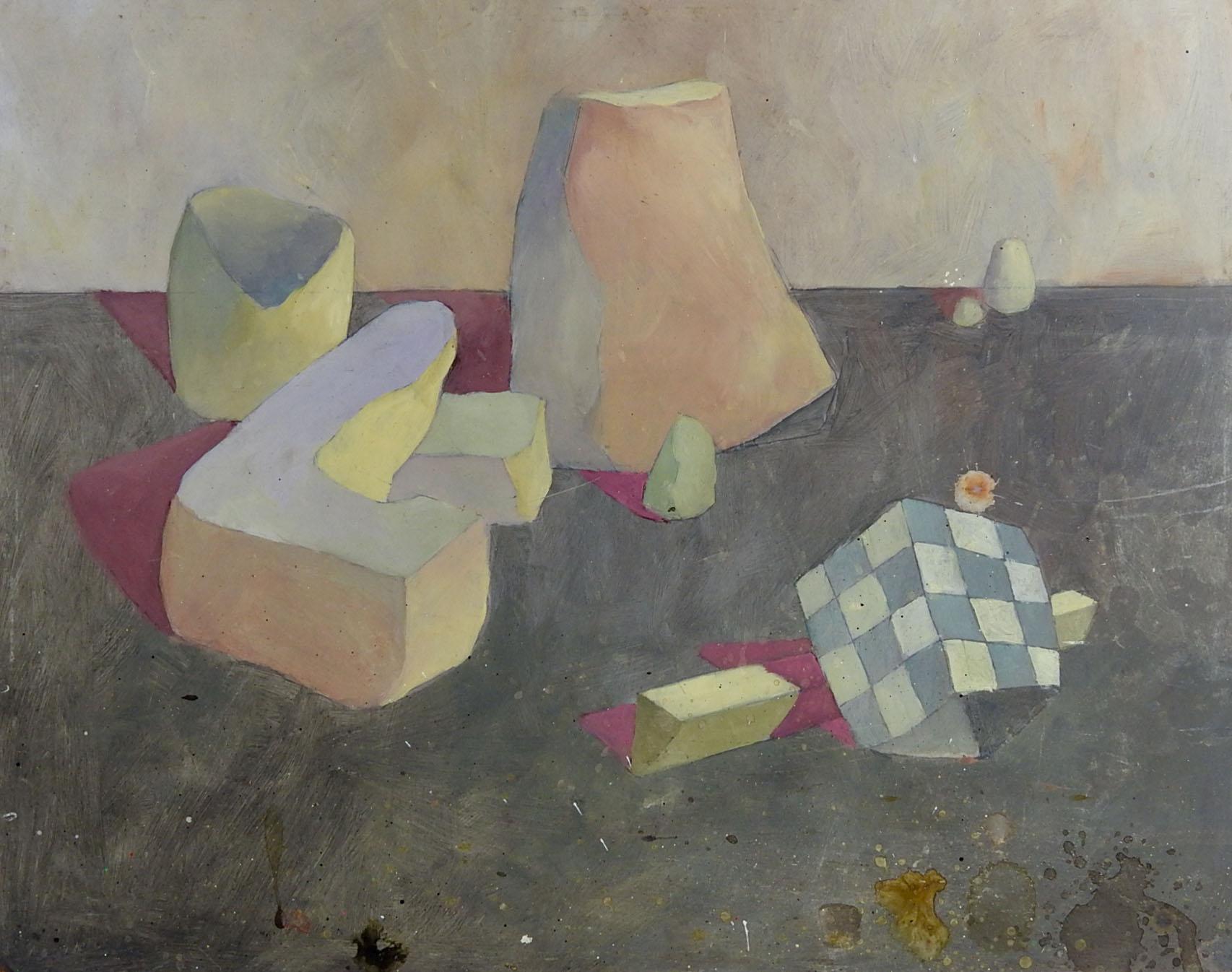 Mid 20th Century Abstract Painting by Tony Bass For Sale at 1stDibs