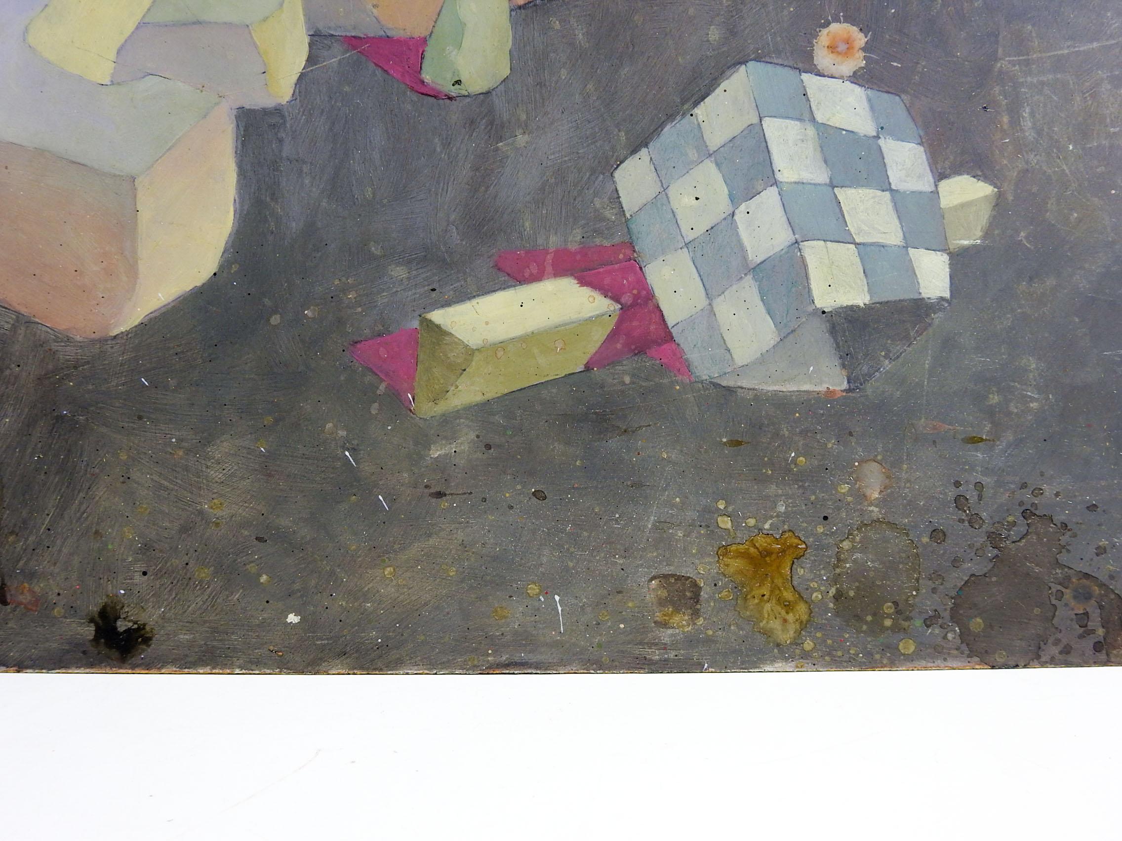 Mid 20th Century Abstract Painting by Tony Bass For Sale at 1stDibs