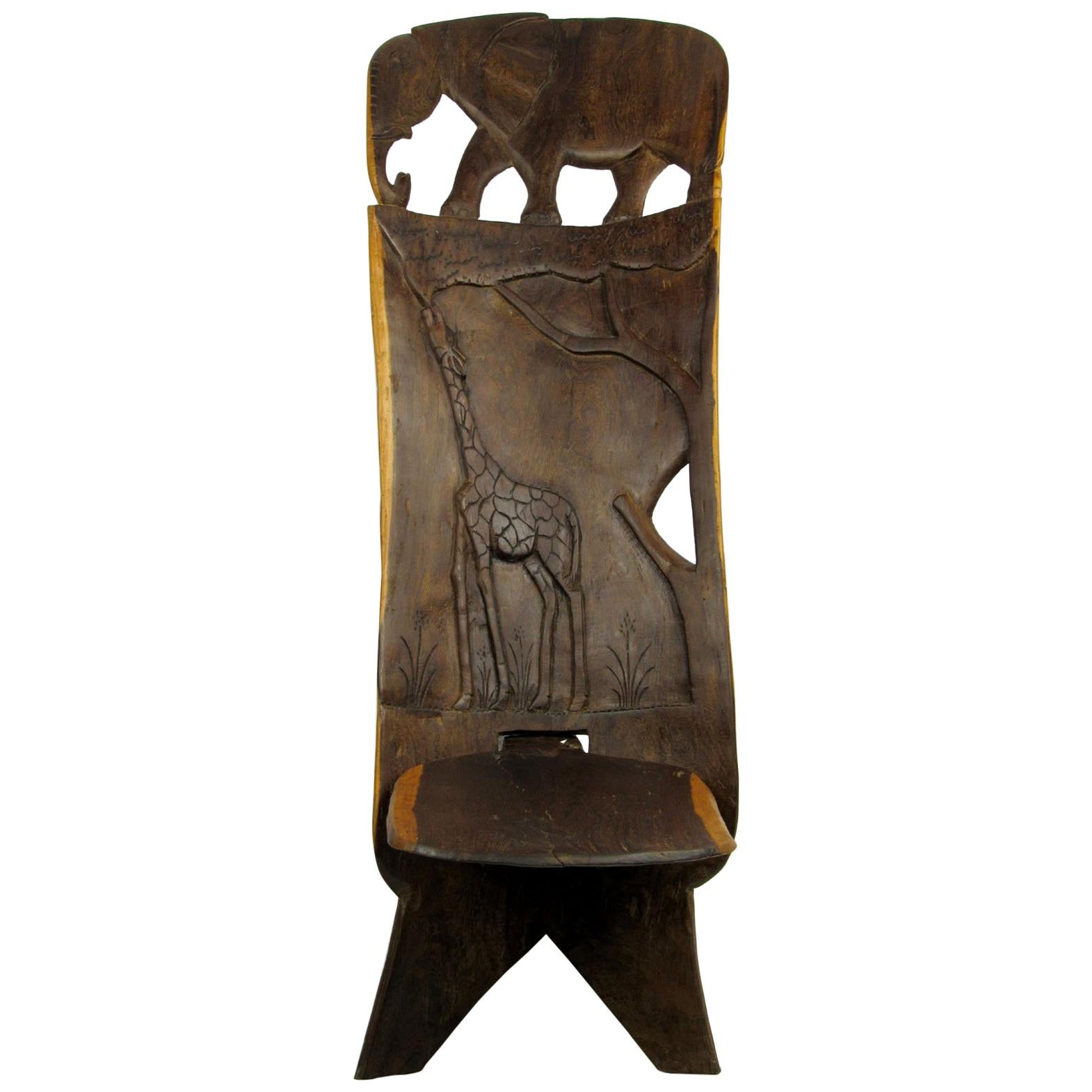 Mid-20th Century African Chair at 1stDibs | african chairs