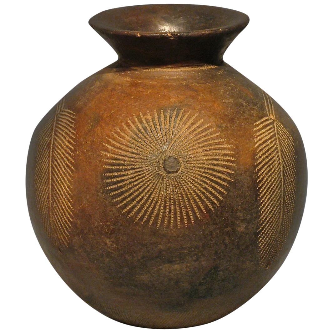 Mid-20th Century Large Tribal Ceramic Pot, Shipibo Culture Peruvian ...