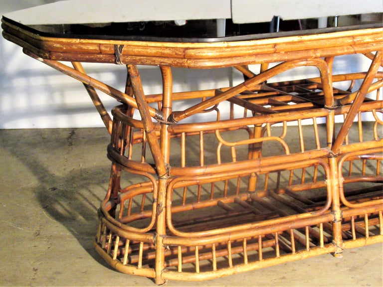 Ash Wood Bamboo Dining Table at 1stDibs | bamboo dining tables for sale