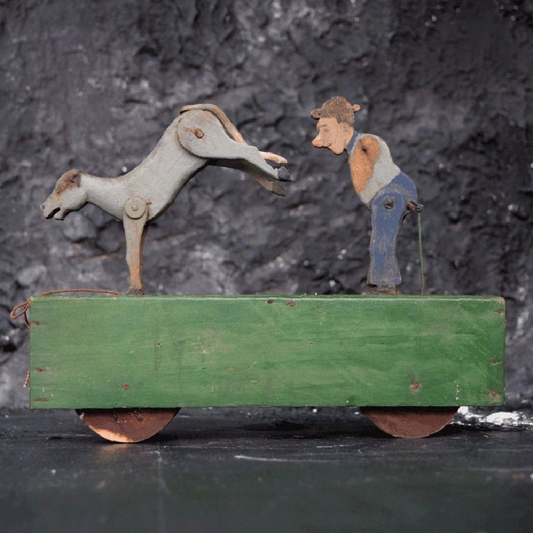 Mid-20th Century Automaton Folk-art Childs Toy at 1stDibs | automaton ...