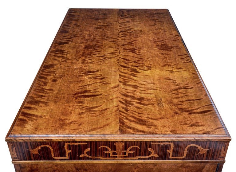Mid 20th Century Birch Bodafors Desk by Carl Malmsten at 1stDibs