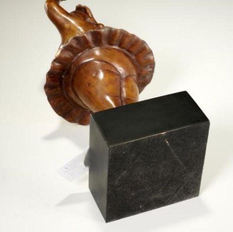 Mid 20th Century Botero-Style Ballerina Sculpture at 1stDibs