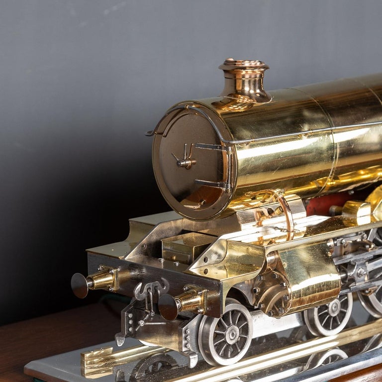 Mid-20th Century Brass and Aluminium GWR Train Model By John Sargent, c ...