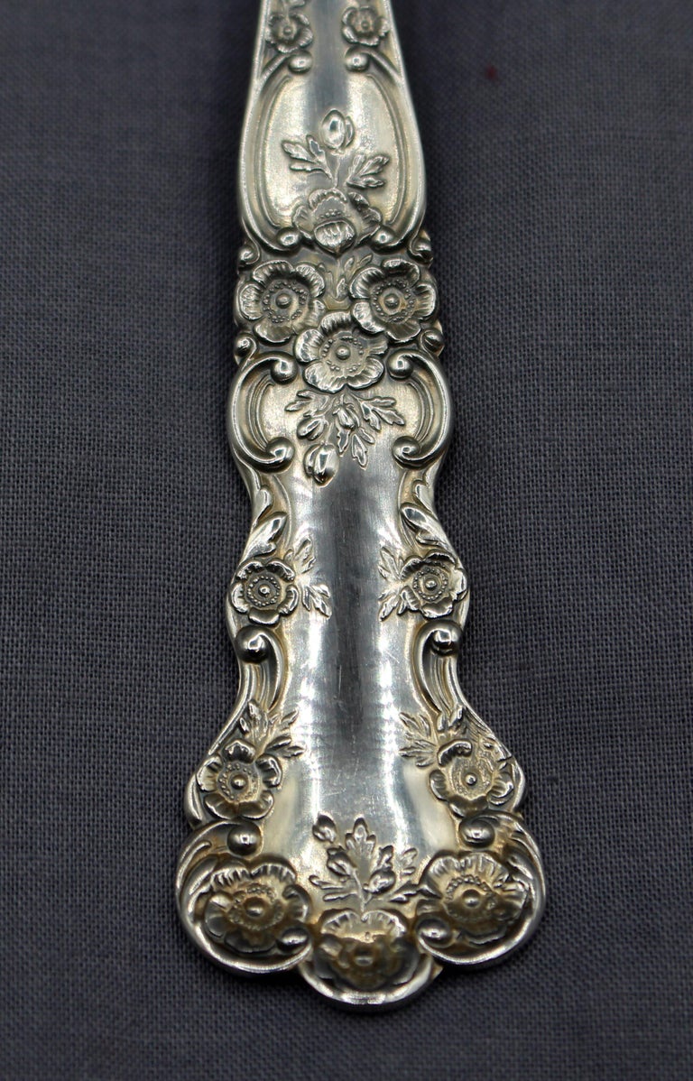 Mid-20th Century Buttercup Pattern Gorham Sterling Flatware Set For ...