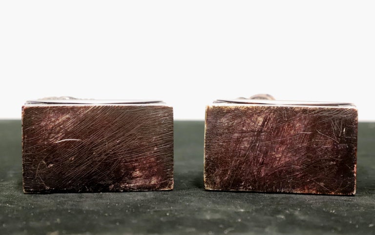 Mid 20th Century Carved Soapstone Chocolate Colored Fu Dogs - Pair For ...