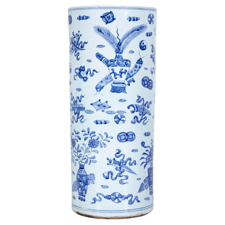 Mid 20th Century Ceramic Stick Stand For Sale at 1stDibs