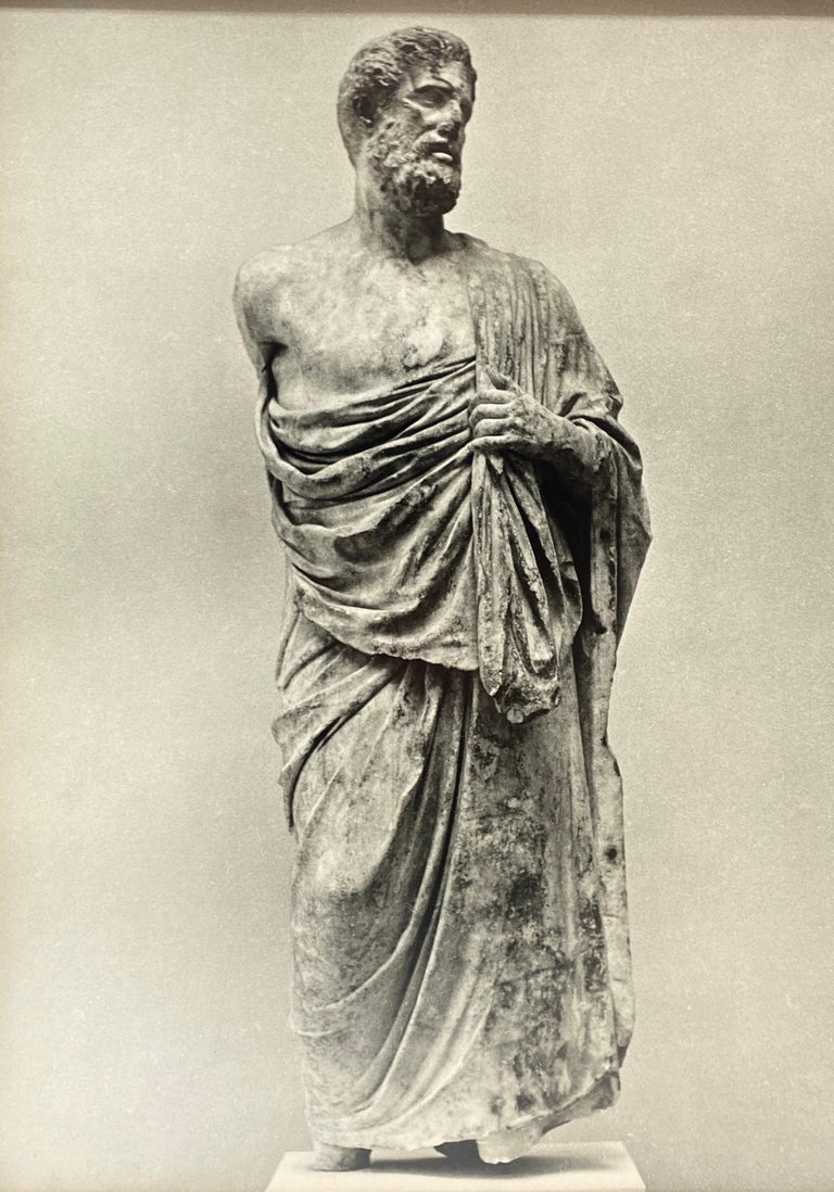 Mid 20th Century Classical Greek Sculpture Framed Photo Print, C.1950 ...