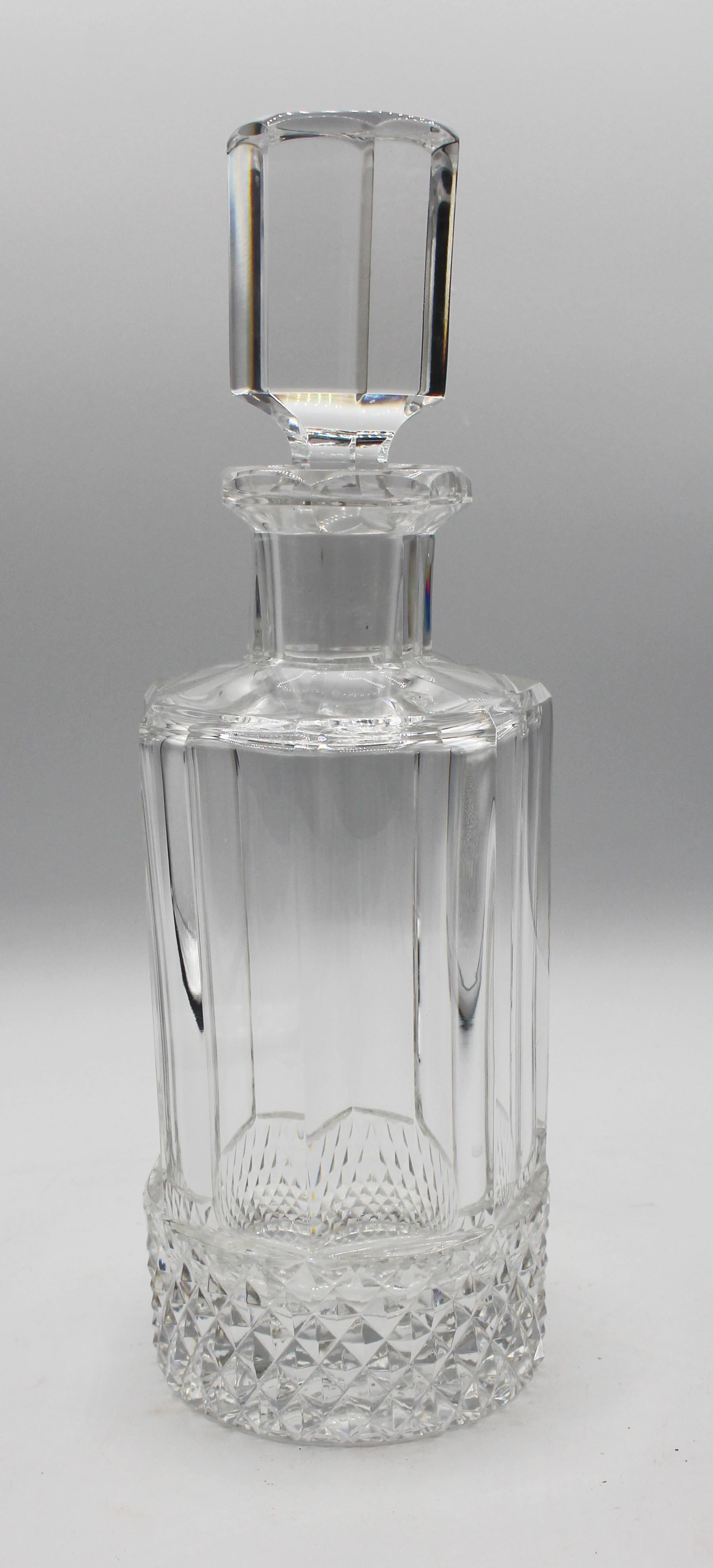 Mid-20th Century Cut Glass Decanter by Fritz Berg Glasschliff For Sale ...