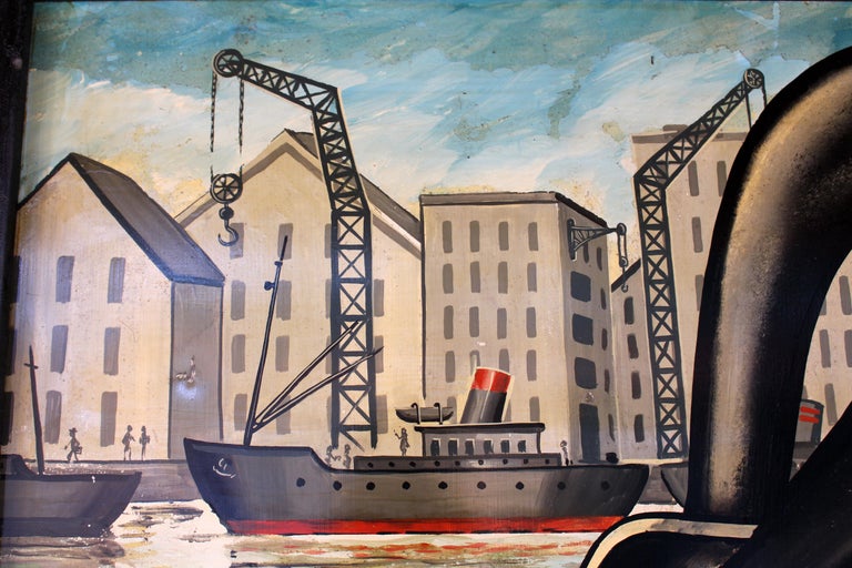 Mid-20th Century English "Old Anchor" Pub Sign For Sale at 1stDibs