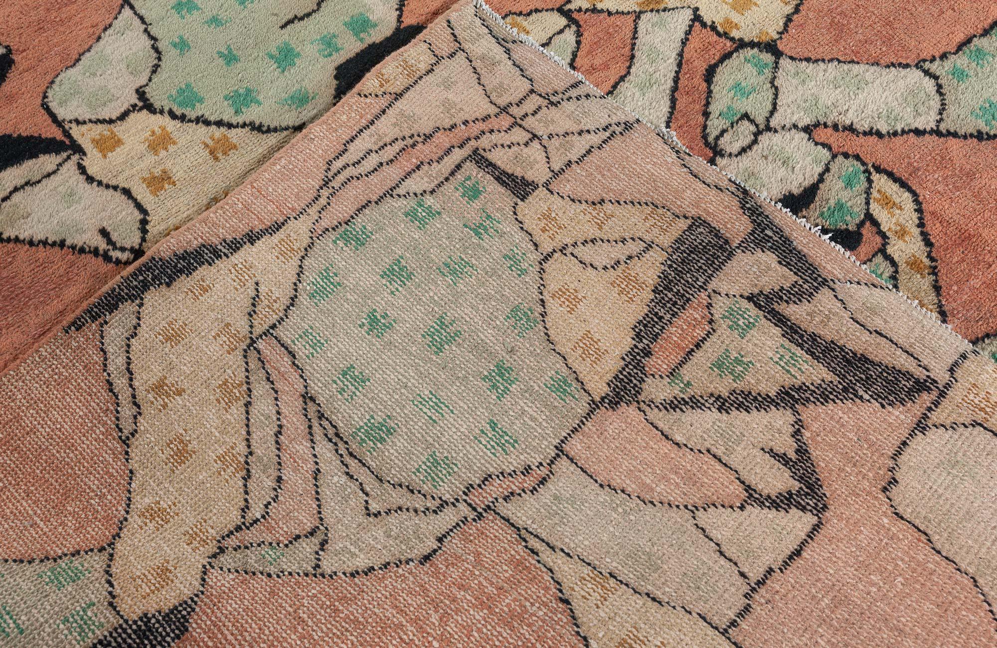 Mid-20th Century European Modernist Rug For Sale at 1stDibs