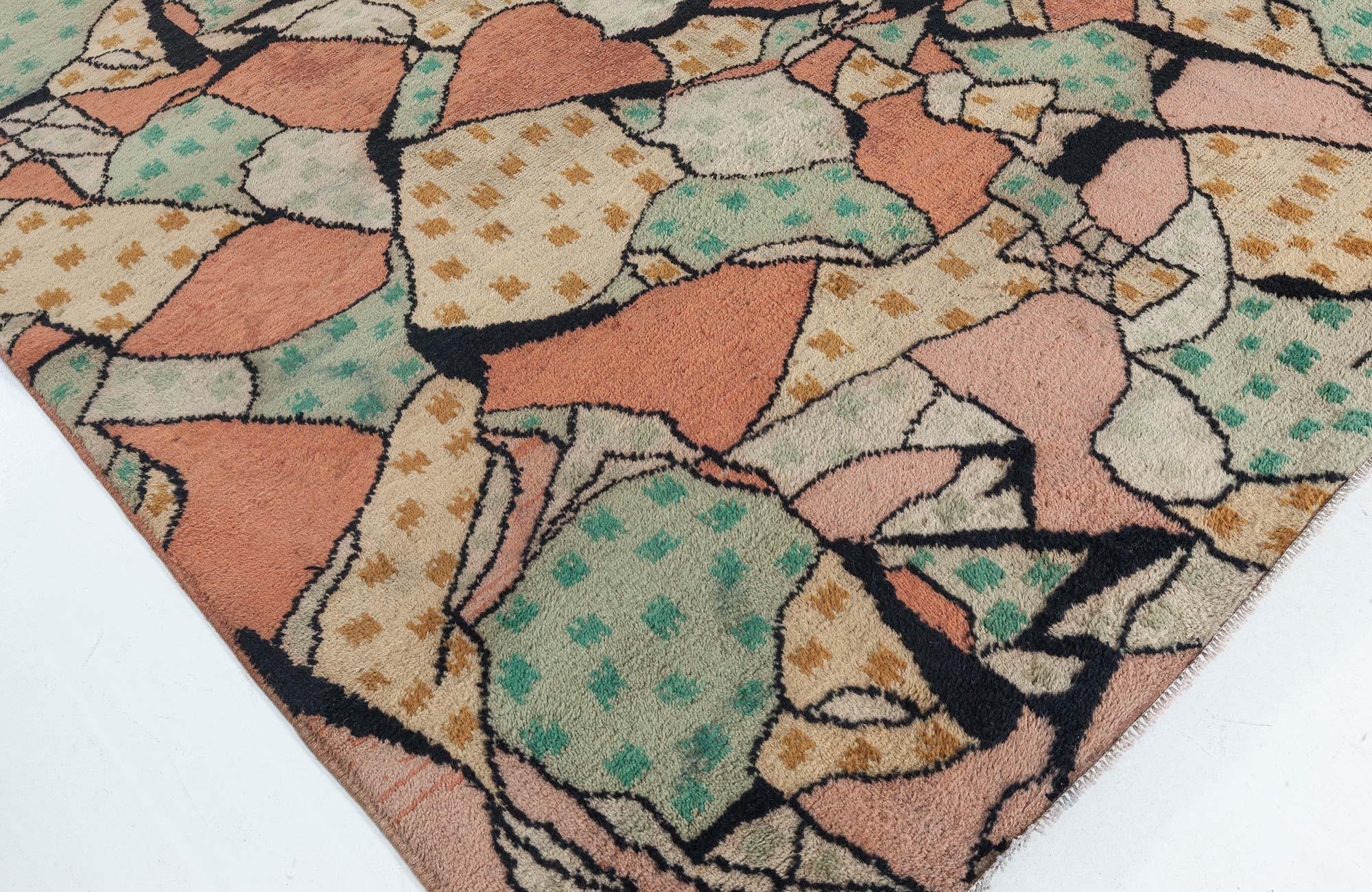 Mid-20th Century European Modernist Rug For Sale at 1stDibs