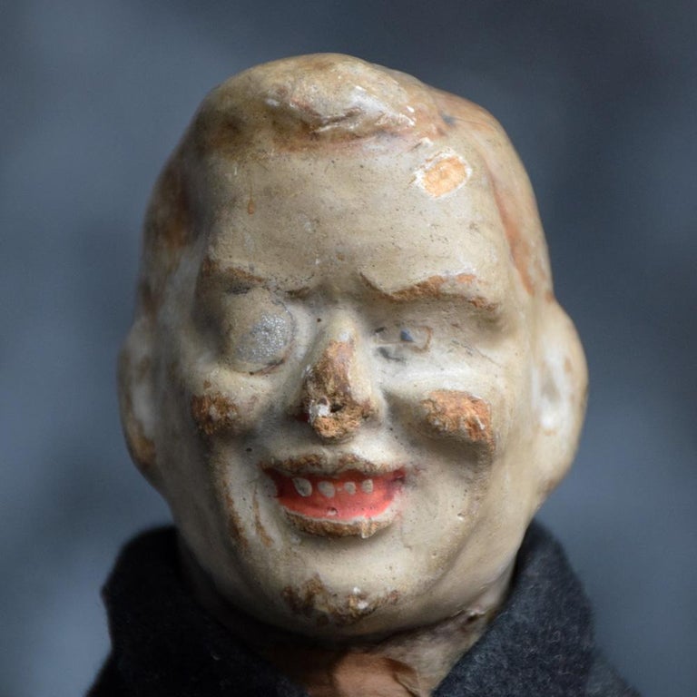 Mid-20th Century Folk Art English Acrobat Toy For Sale at 1stDibs