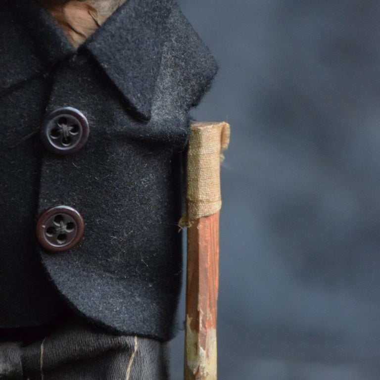 Mid-20th Century Folk Art English Acrobat Toy For Sale at 1stDibs