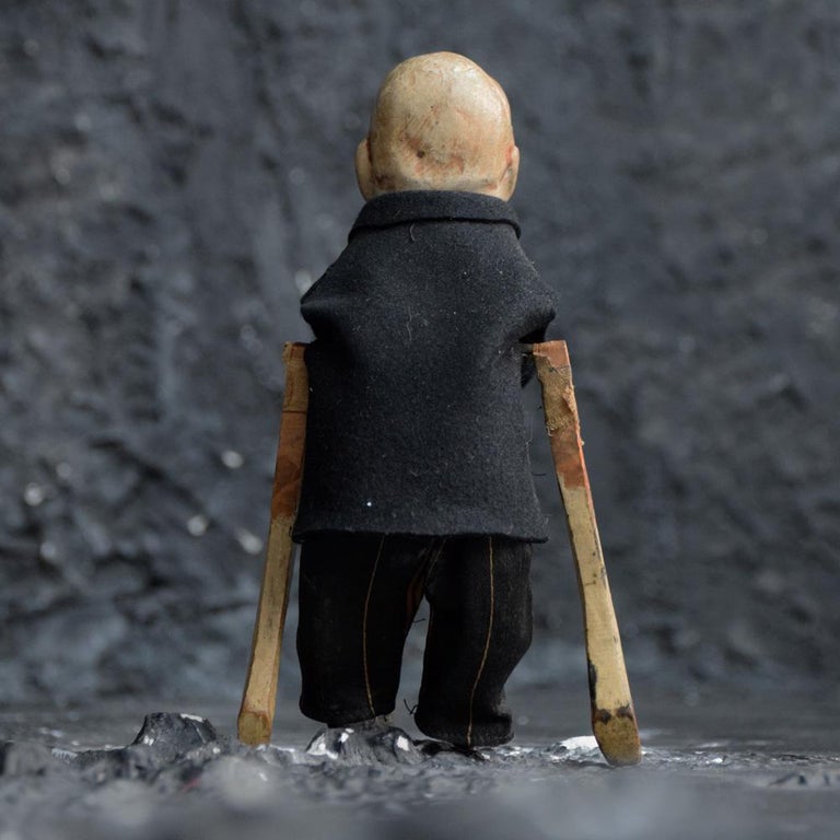 Mid-20th Century Folk Art English Acrobat Toy For Sale at 1stDibs