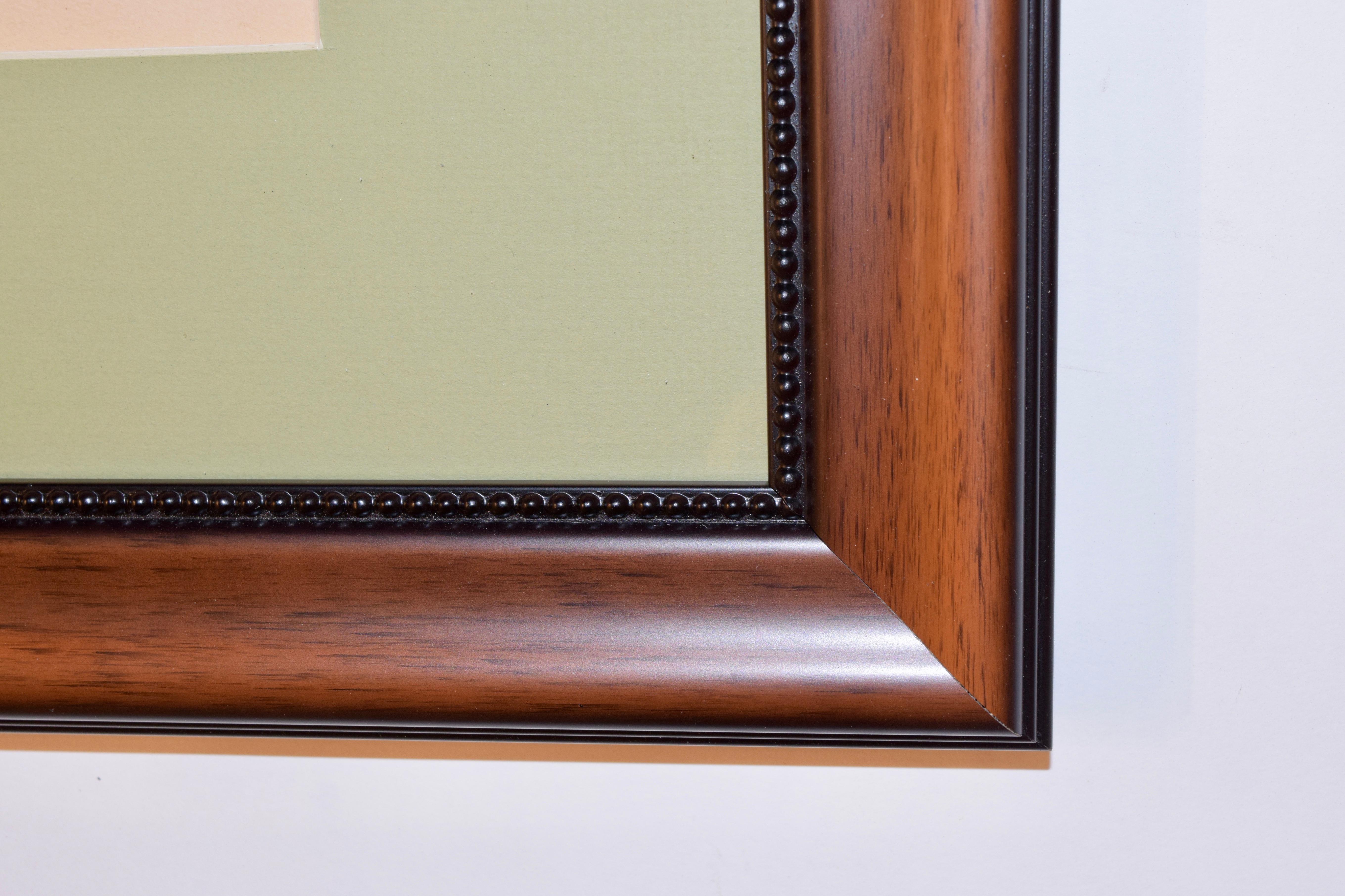 Mid-20th Century Framed Lithograph For Sale at 1stDibs