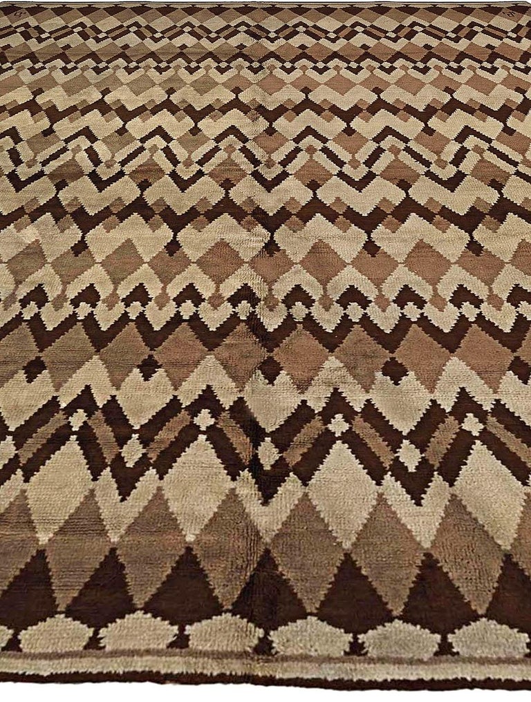 Mid-20th century French Art Deco Wool Rug by Paul Haesaerts For Sale at ...