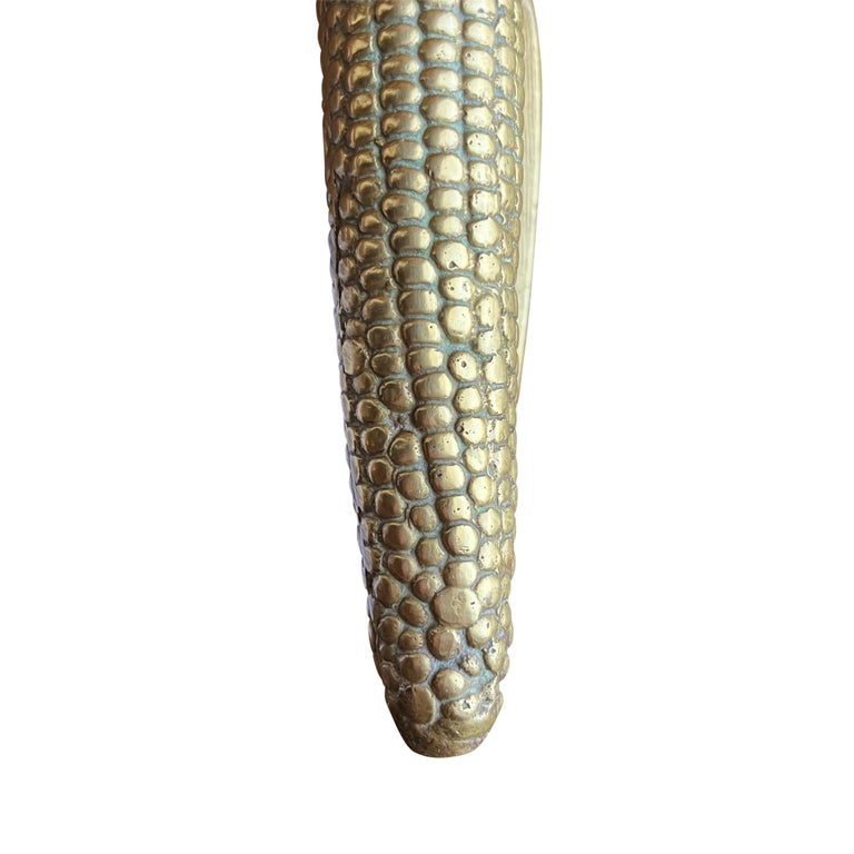 Mid-20th Century French Bronze Ear of Corn Door Handle For Sale at 1stDibs