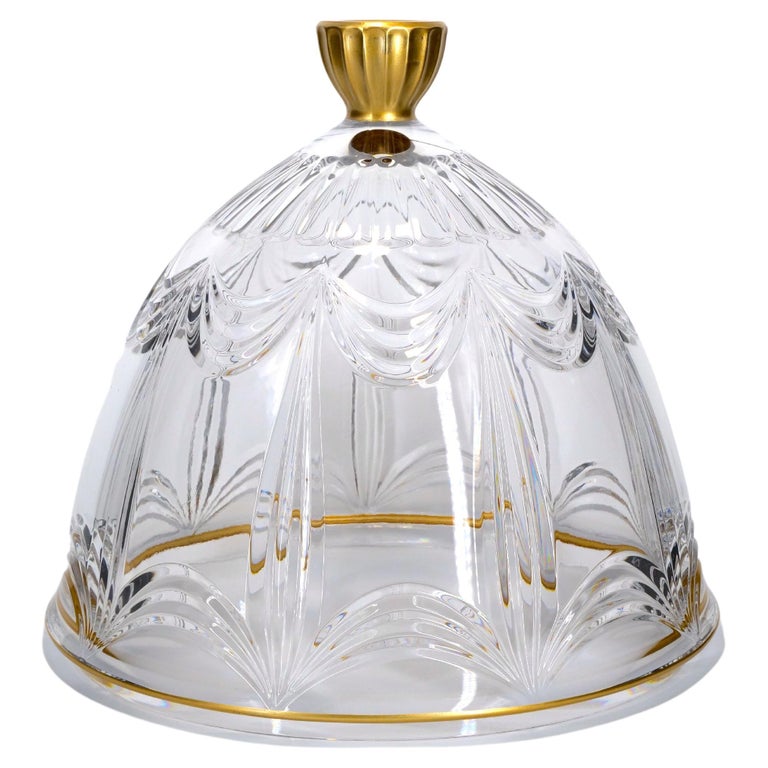 Mid-20th Century French Cut Crystal / Gilt Cold Liquor Cave For Sale at ...