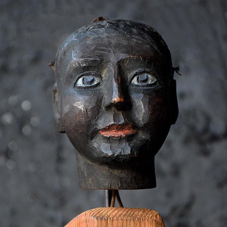 Mid-20th Century French Marionette Puppet Form For Sale at 1stDibs