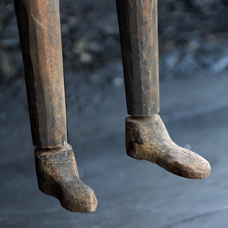 Mid-20th Century French Marionette Puppet Form For Sale at 1stDibs