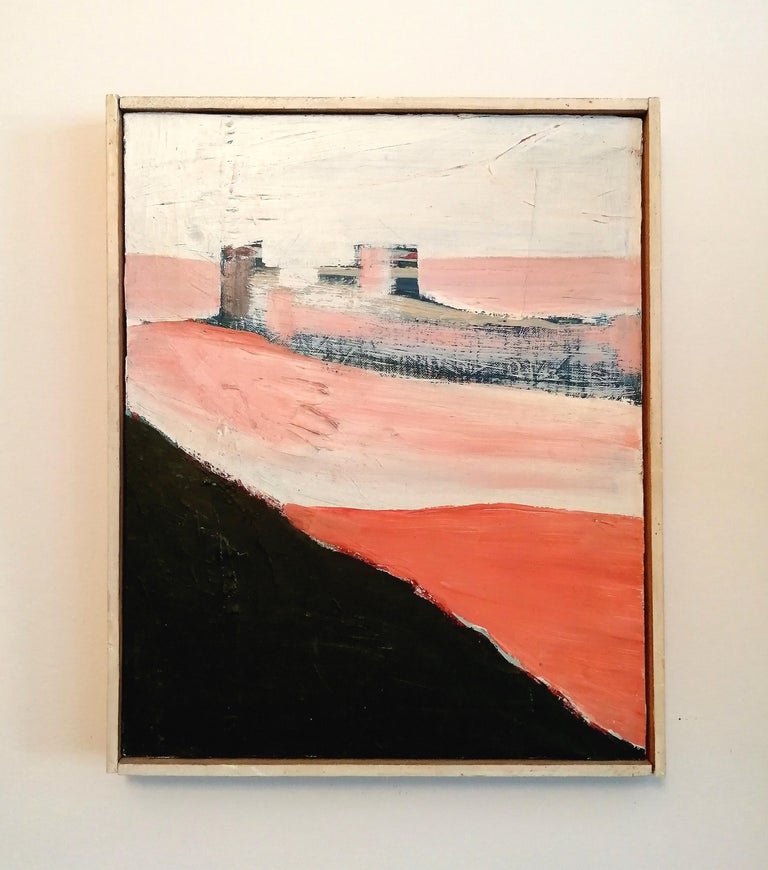 Mid 20th Century French School - Desert Landscape - Abstract French Mid ...