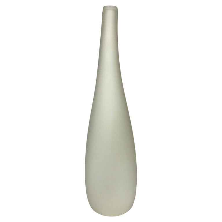 Mid 20th Century French White Opaque Lamp at 1stDibs