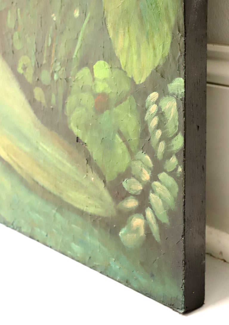 Mid 20th Century Hand Painted Chinese Art Wall Panels - Set of 4 For ...